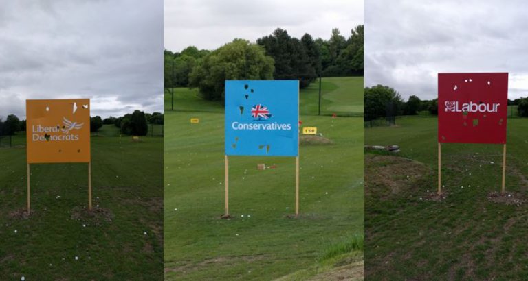 Take aim and vote at Tapton Golf Course - Destination Chesterfield ...
