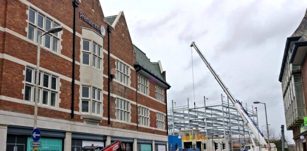 Chesterfield's Premier Inn development offers employment to local ...