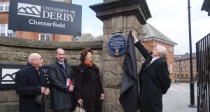 Blue Plaque unveiled at University of Derby's St. Helena Campus in ...
