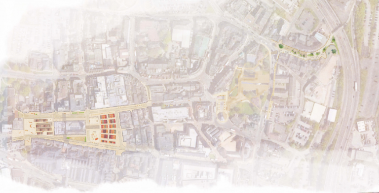 Revitalising the Heart of Chesterfield works begin on Packers Row ...