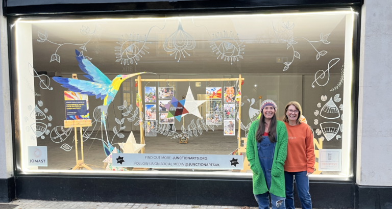 Junction Arts unveils new art installation in Chesterfield town centre ...