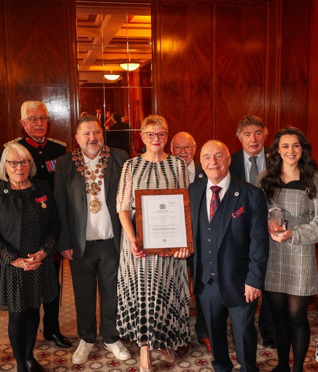 Local Charity presented with Kings Award For Voluntary Service - Destination Chesterfield ...