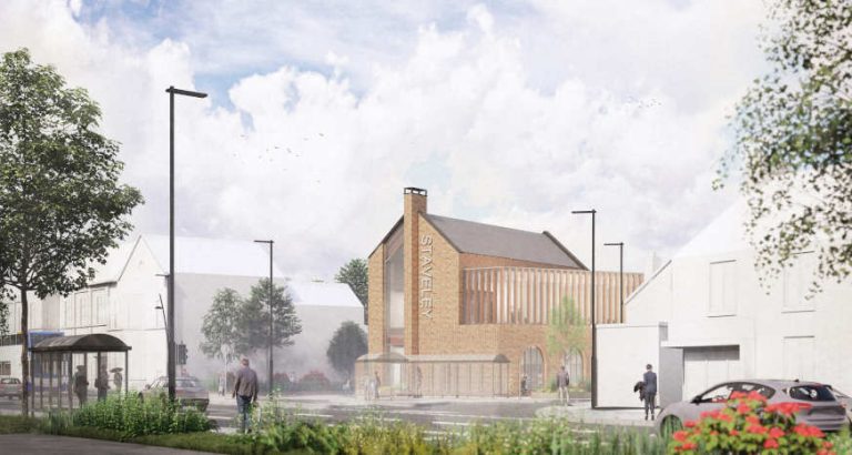 Creating contemporary spaces in Chesterfield and Staveley town centres ...