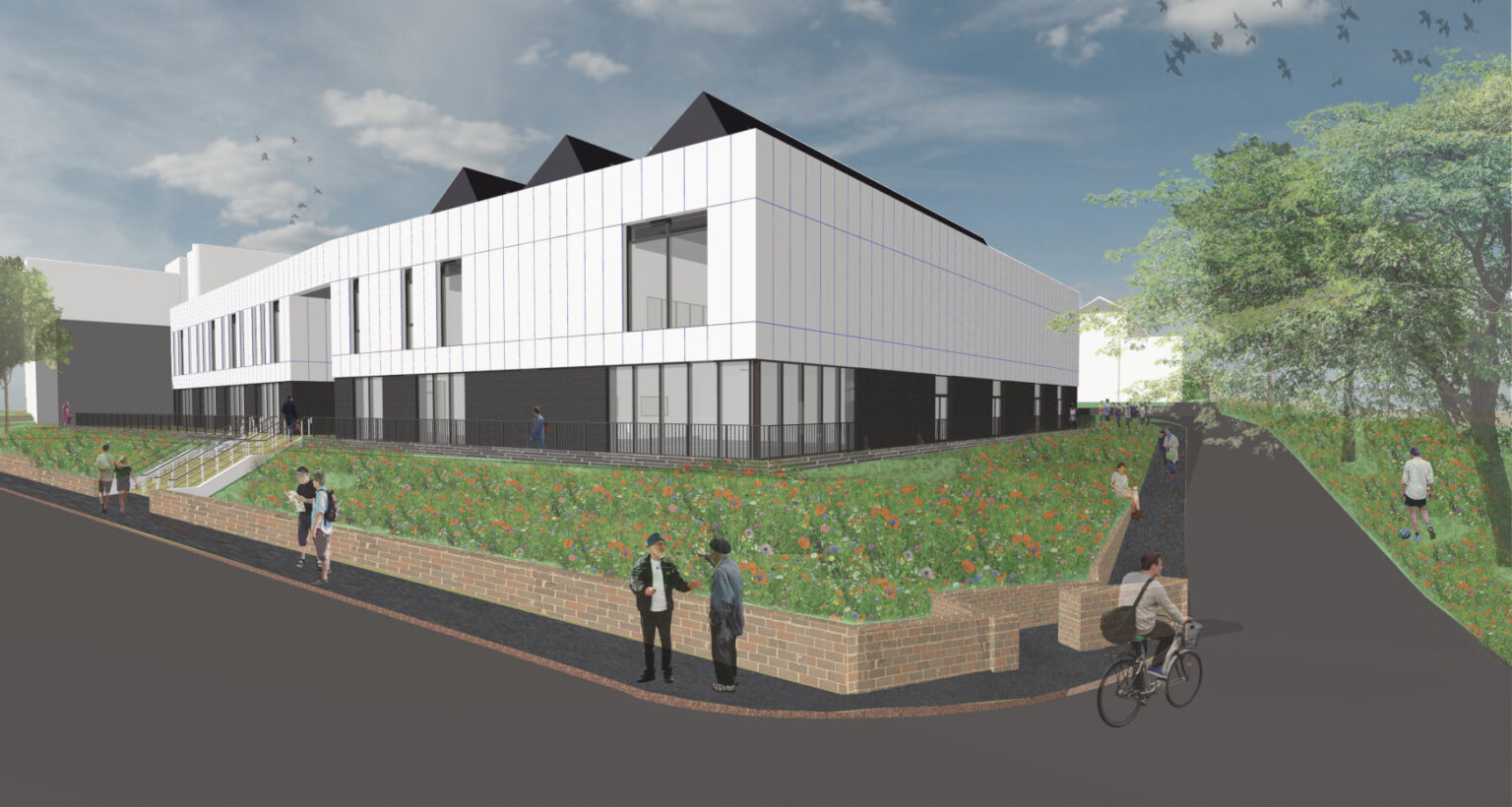 New advanced manufacturing and life sciences building takes shape at ...