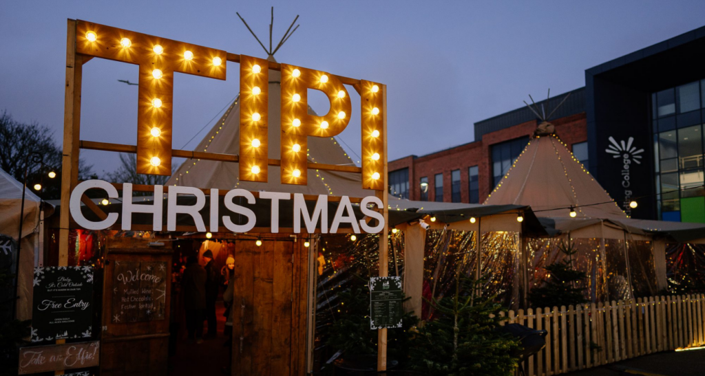 Enjoy Tipi Christmas at Chesterfield Market - Destination Chesterfield ...